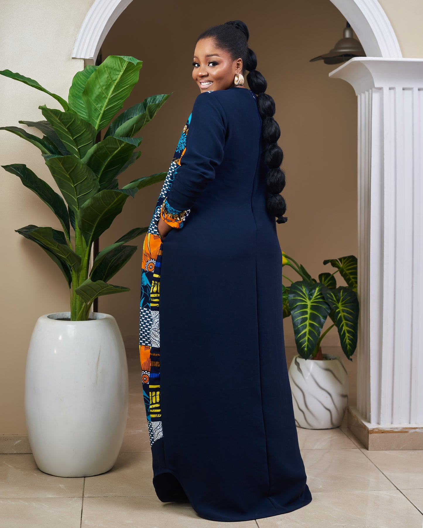 Glamorous Goddess African boubou full length dress – shopteda.us