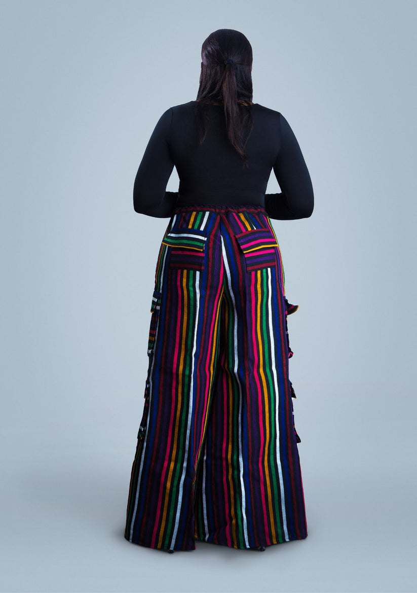 Lacy African Aso Oke Cargo Pant – shopteda.us